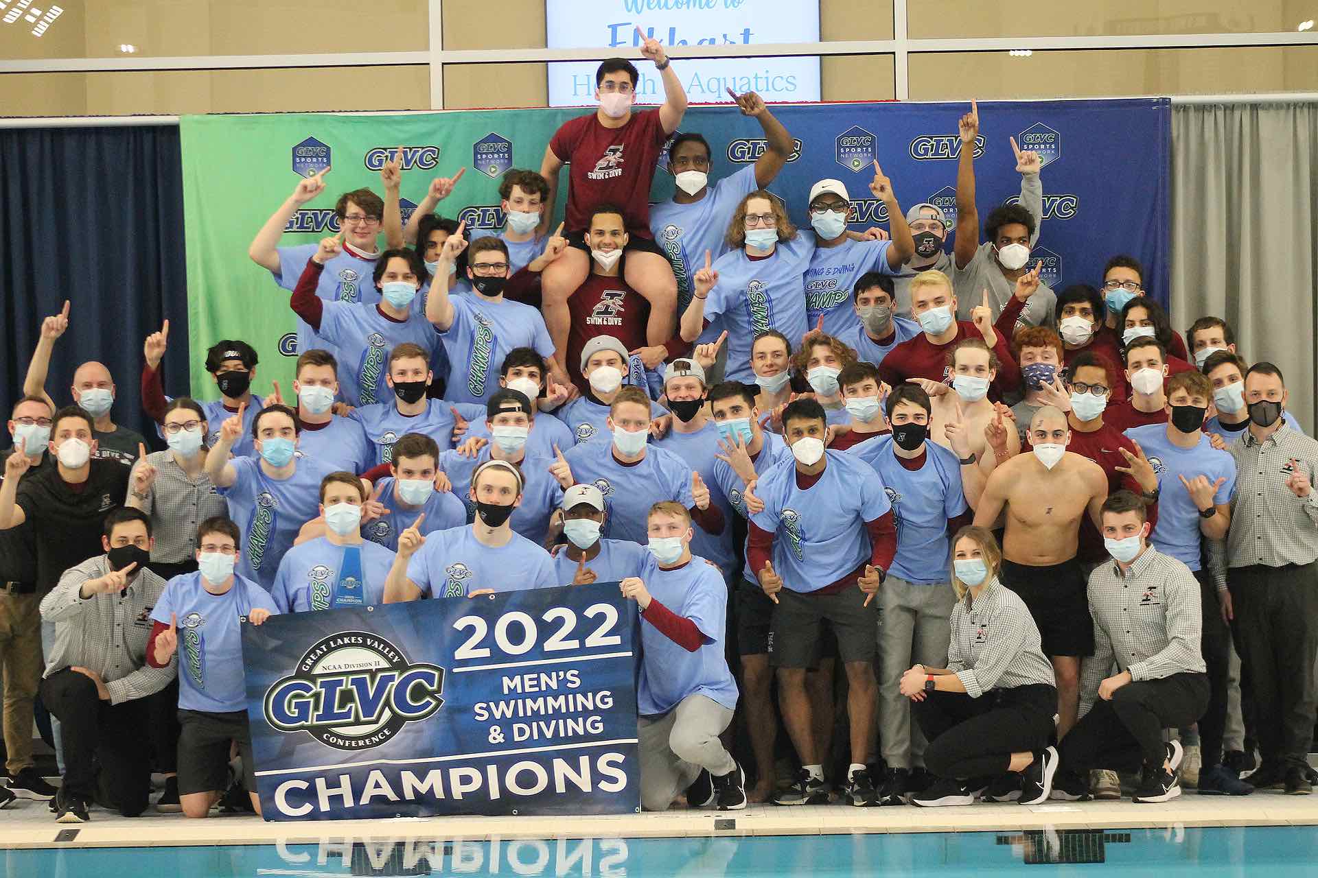 Men’s Swimming captures GLVC Championship title – The Reflector
