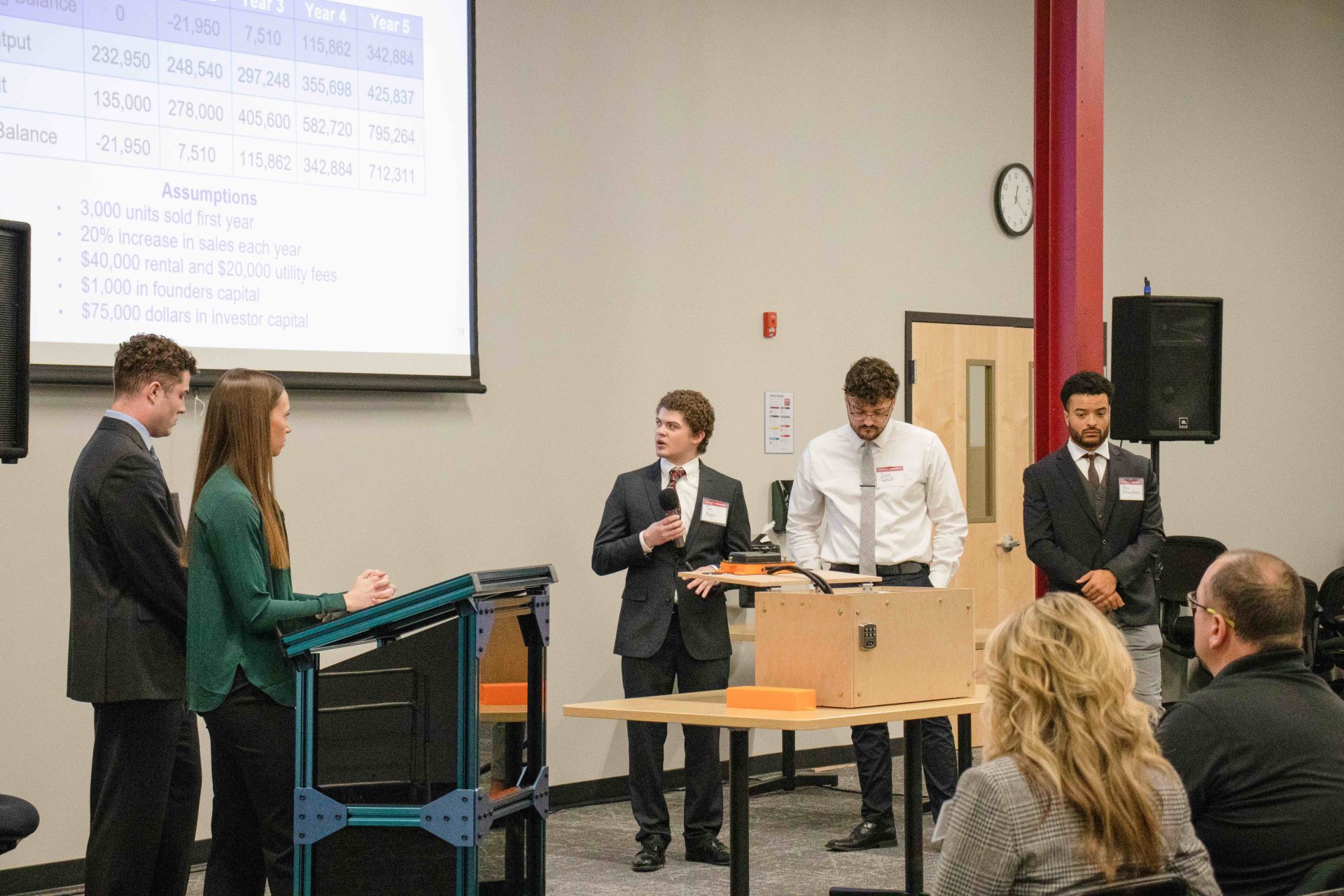 UIndy Engineering Students Present Their Work to Board of Professionals ...