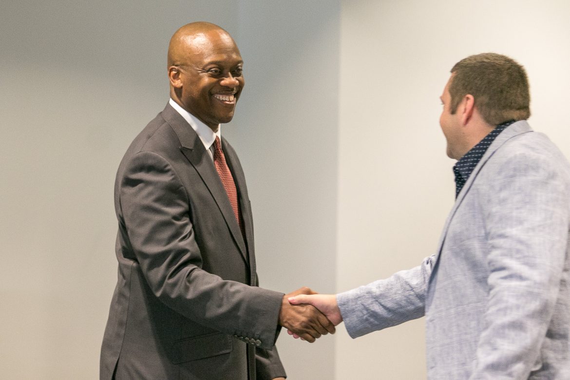 UIndy women’s basketball team welcomes new head coach Marc Mitchell ...