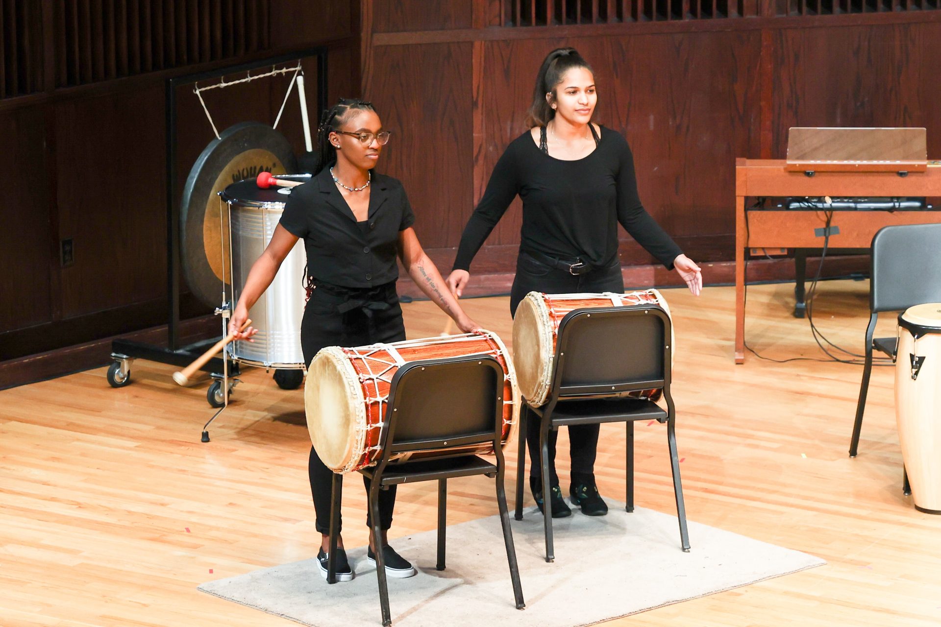 African Drum Ensemble shows what they have learned about culture, music ...