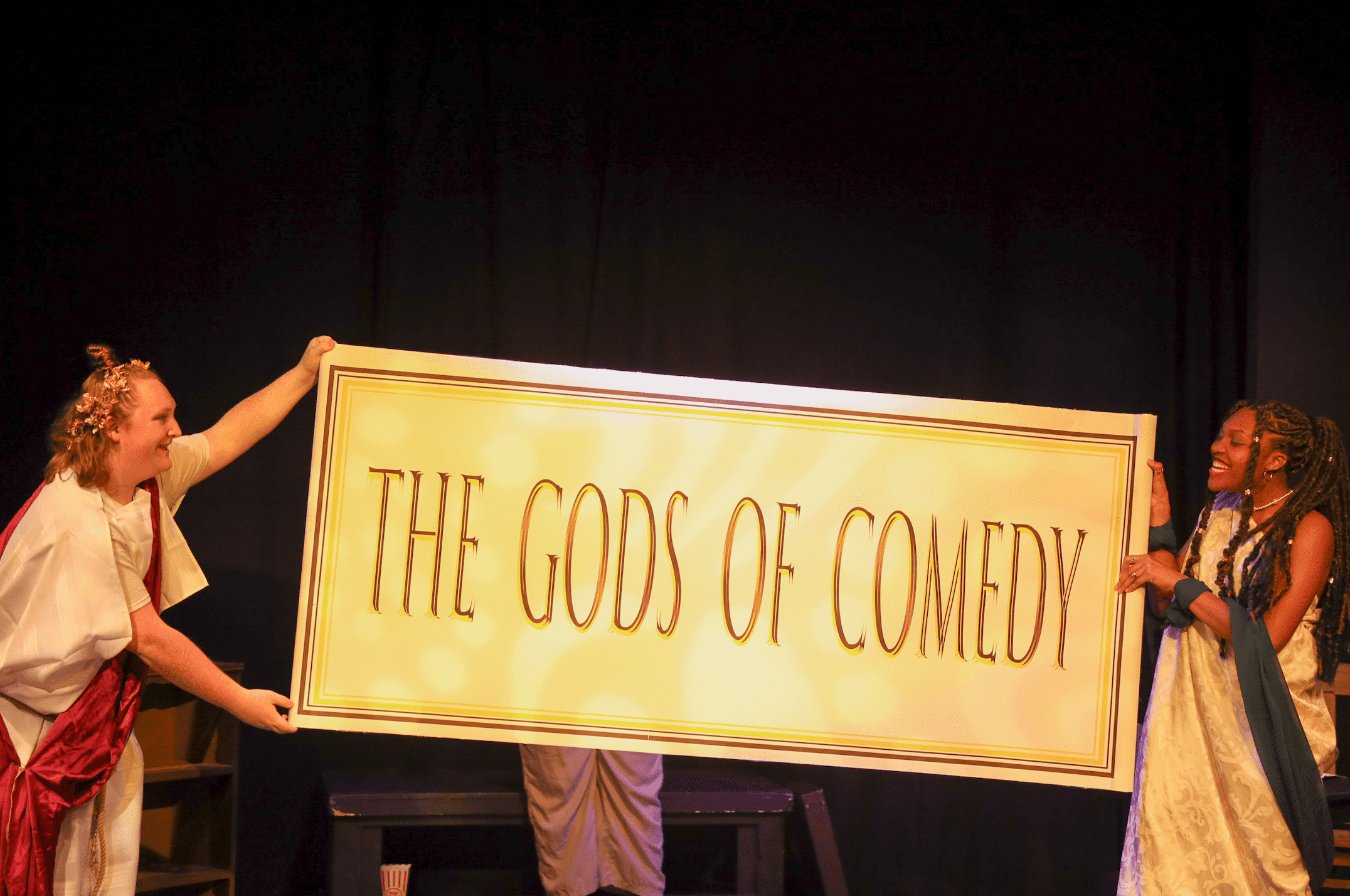 The Greek gods interfere with mortals in the production of “The Gods of ...