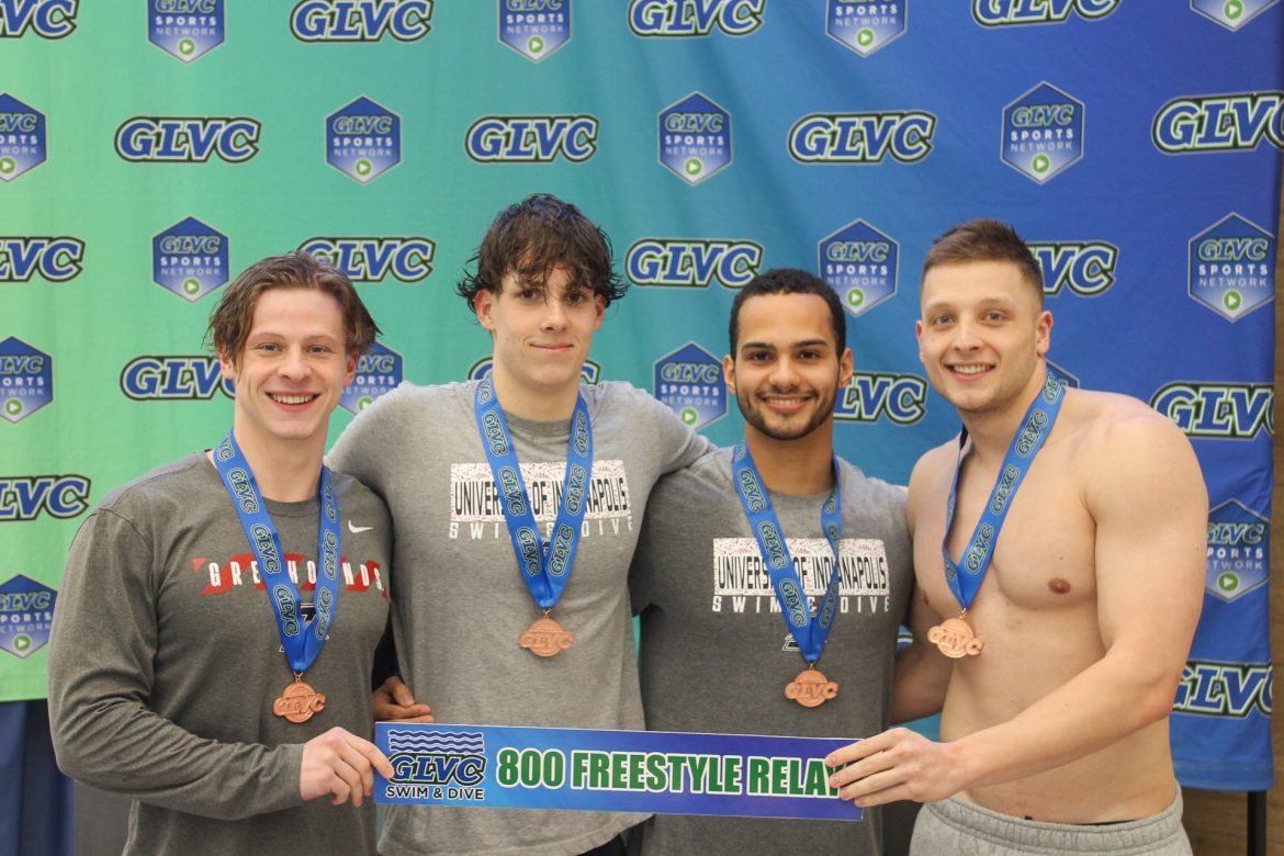 UIndy swimming and diving competed in the GLVC Championships – The ...
