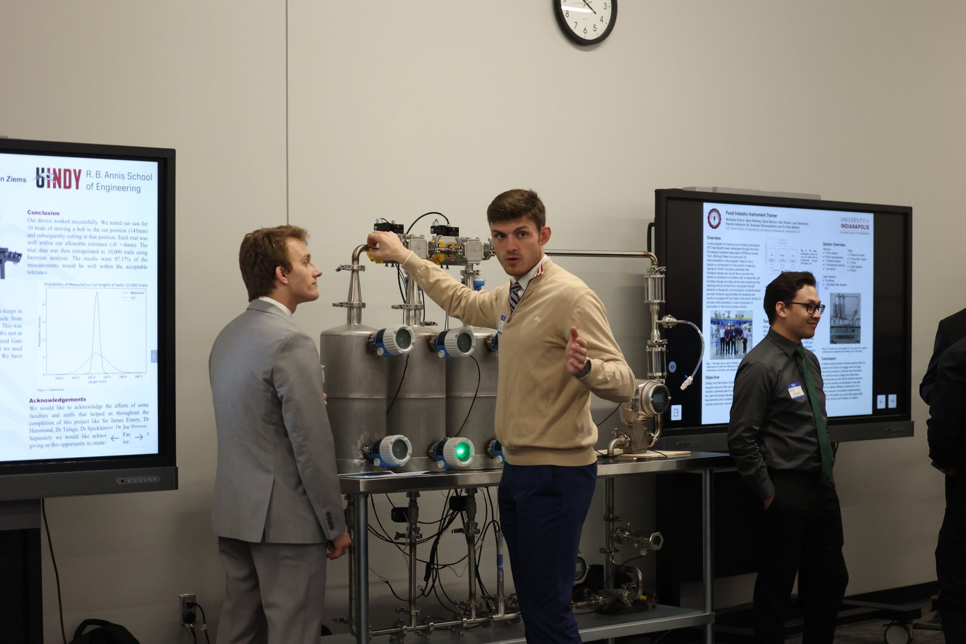 Engineering students present year-long projects at the DesignSpine Expo ...